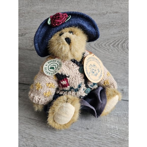 Boyds Bears | Toys | Vtg Collectible Boyds Bear Bailey Bear Teddy Bear ...